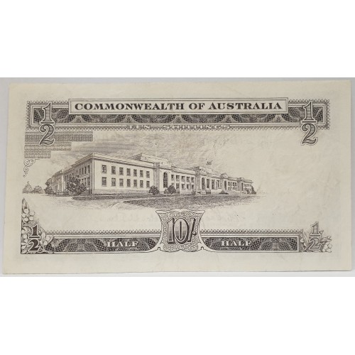 AUSTRALIA 1961 . TEN SHILLINGS BANKNOTE . STAR NOTE COOMBS / WILSON