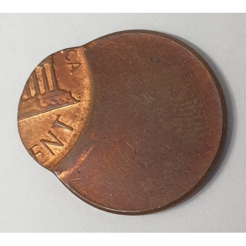 UNITED STATES 2004 . DIME COIN . ERROR . ABOUT 80% OFF CENTRE MIS-STRIKE