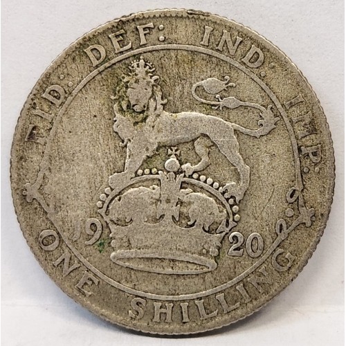 GREAT BRITAIN UK 1920 . ONE 1 SHILLING