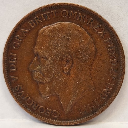 GREAT BRITAIN UK 1913 . ONE 1 PENNY