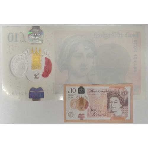 GREAT BRITIAN 2017 ... TEN POUNDS ... ERROR BANKNOTE