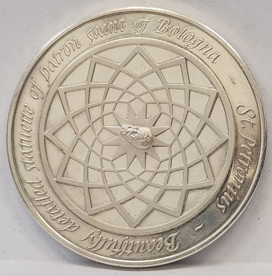 ITALY 1974 . POPE MEDICI MEDALLION . SILVER PROOF