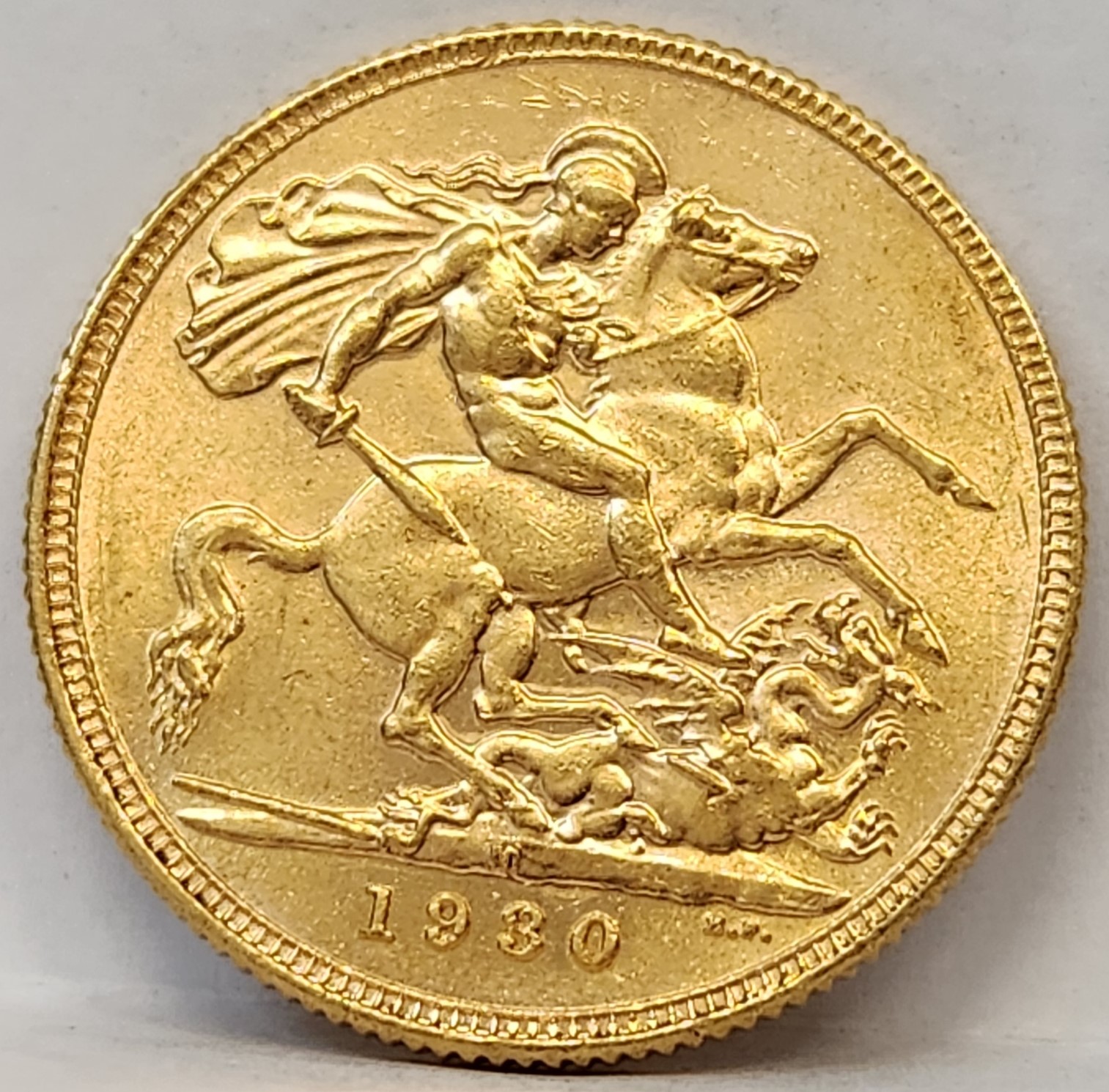 AUSTRALIA 1930 . ONE 1 SOVEREIGN . MELBOURNE . GOLD