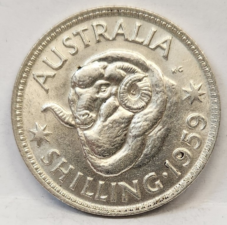 AUSTRALIA 1959 . SHILLING