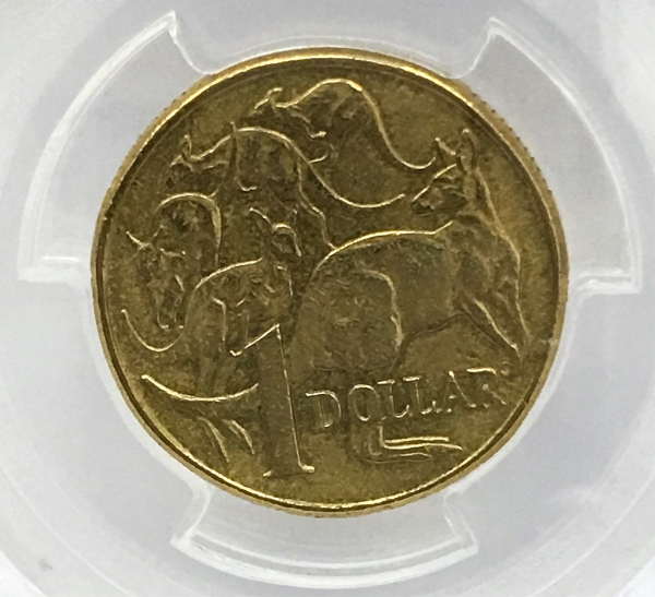 AUSTRALIA 2000 ... ONE DOLLAR ... MULE ... PCGS XF