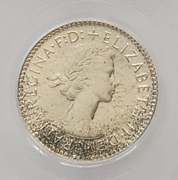 AUSTRALIA 1963 . SIXPENCE . PROOF