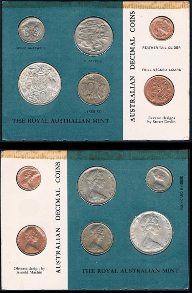 Australia 1966....Mint Set...Standard Card